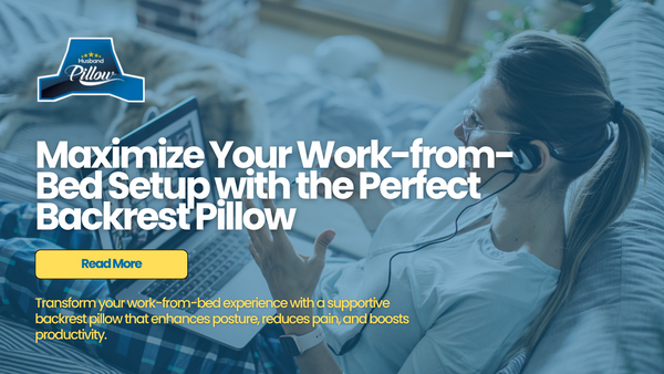 Maximize Your Work-from-Bed Setup with the Perfect Backrest Pillow ...