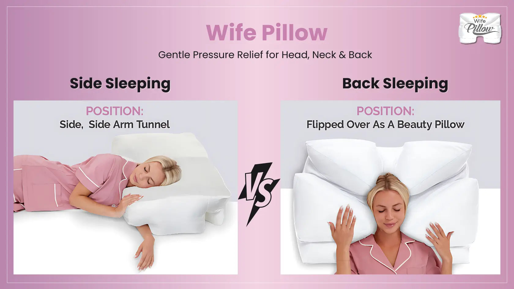 Side Sleeping Vs Back Sleeping: Which is Better? - Husband Pillow