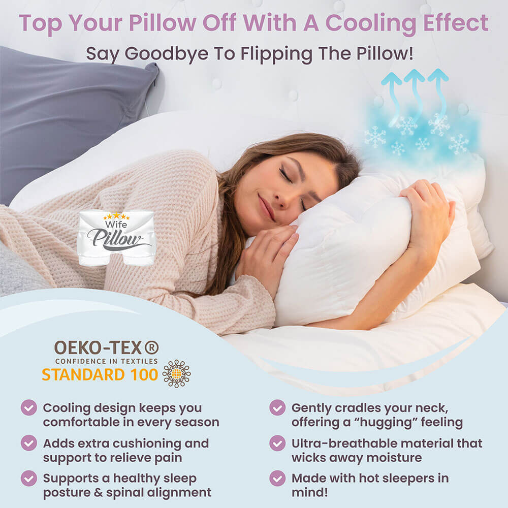 Side Sleeper Pillow with Arm Hole: Support for Pain Relief