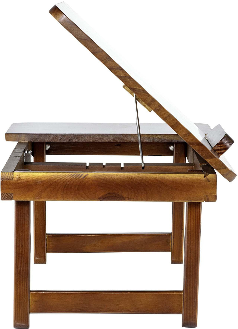 Wood Desk - Multi-Tasking Tray - Attractive Natural Wood - Light ...