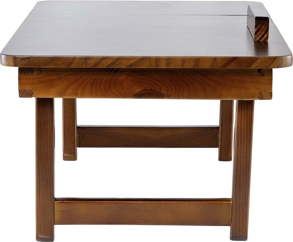 Wood Desk - Multi-Tasking Tray - Attractive Natural Wood - Light ...