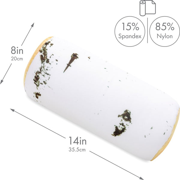 Microbead Log Roll Pillow - Bolster Tube Pillow Cushion Therapy Pillow ...